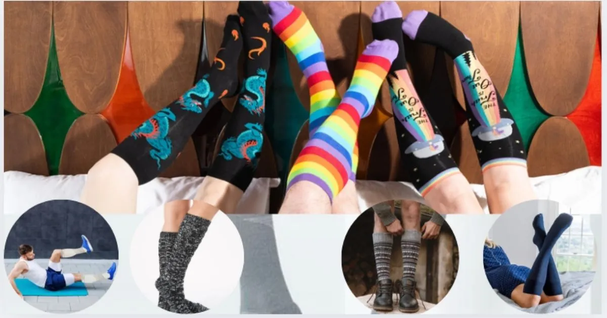 Knee High Socks | Stylish, Comfort & Support for Everyday
