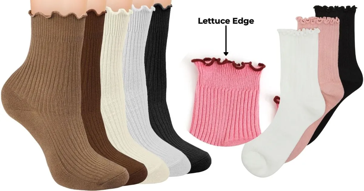 Lettuce Edge Socks: How They’re Made & Why They're Trending
